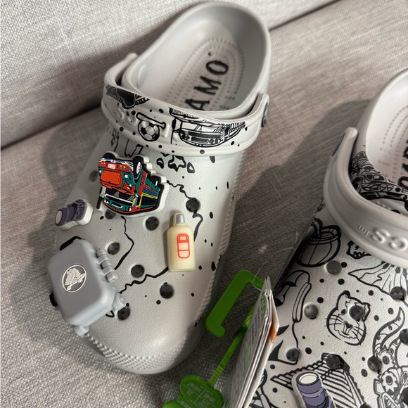 CROCS | Shoes | Nwt Luisito X Crocs Classic Clog Multi Unisex M7w9 ...
